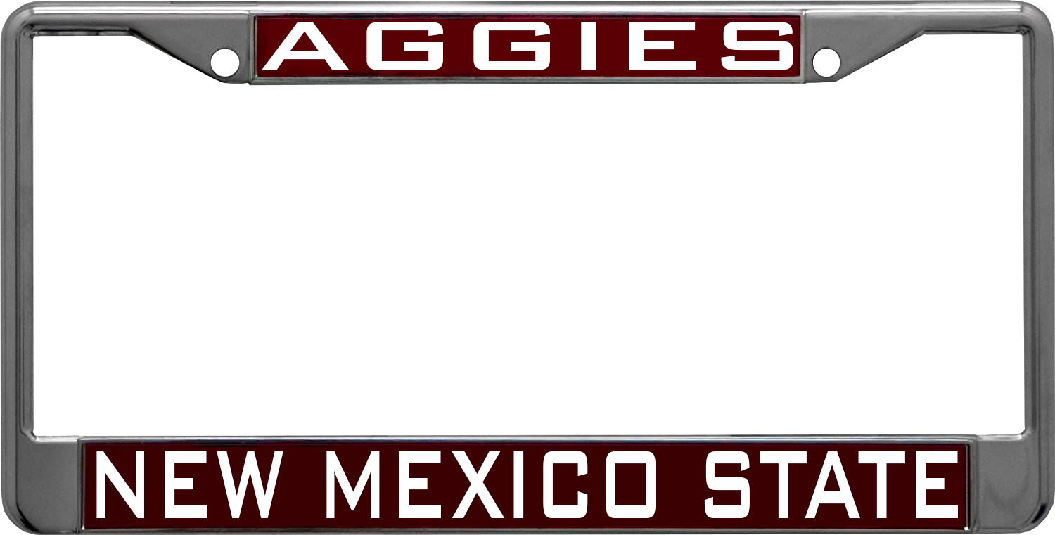 NMSU Aggies Metal License Plate Frame – NMSU AGGIES